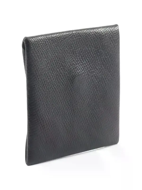 Hermès 2020 Bastia Verso Coin Purse - Black