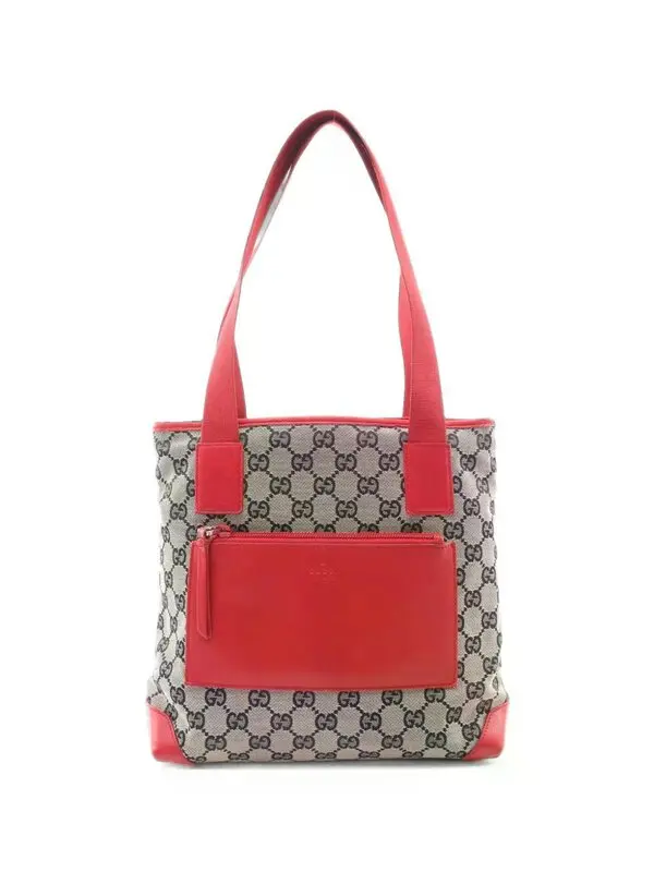 Gucci 2000s Gg Canvas Tote Bag - Neutrals