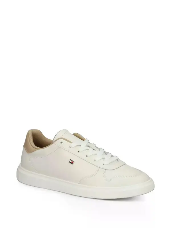 Tommy Hilfiger Logo-plaque Leather Sneakers