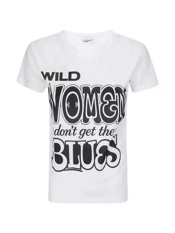 Vaquera Slogan-print Cotton T-shirt