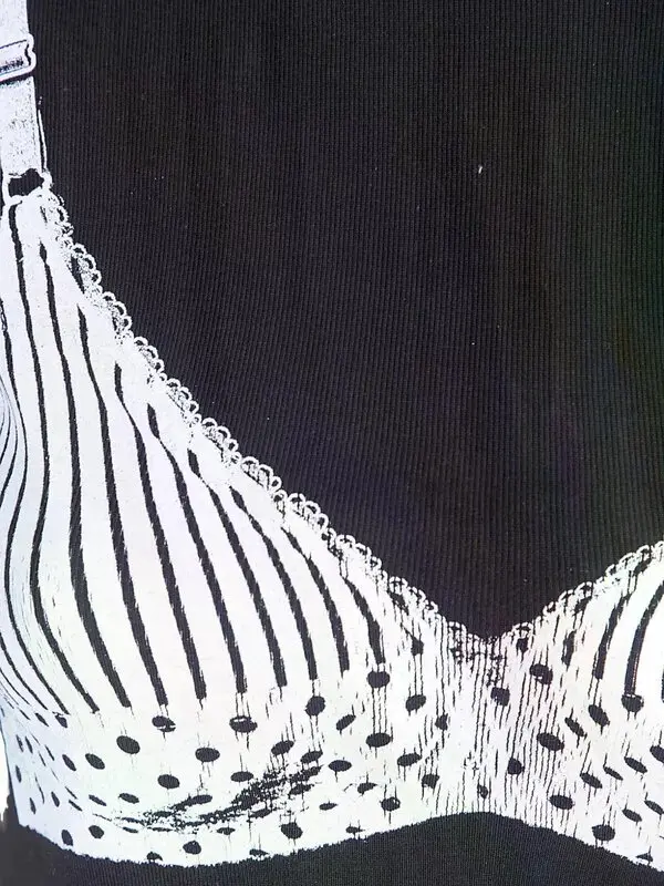Vaquera Bra-print T-shirt