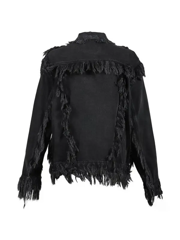 We11Done Raw-edge Denim Jacket