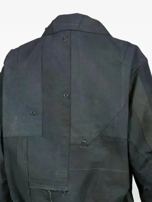 UNDER THE SIGN Dustborn Light Patchwork Bomber Jacket