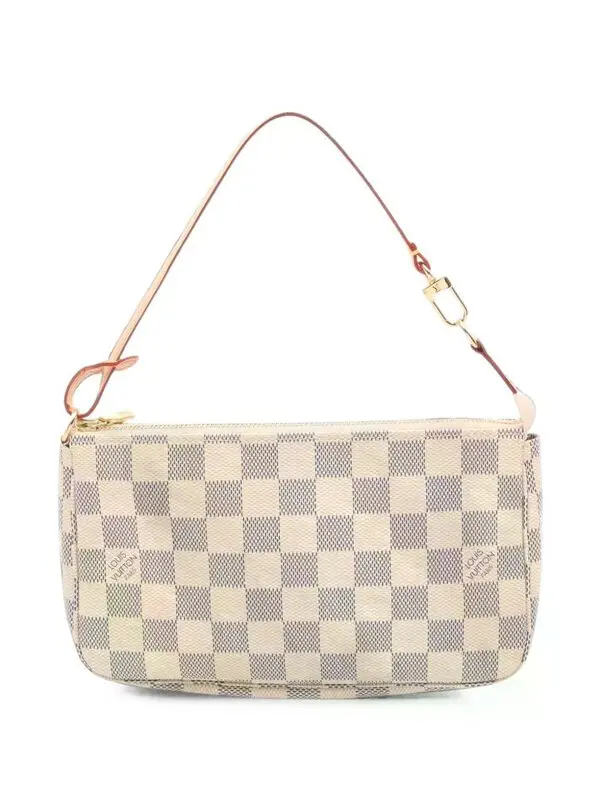 LOUIS VUITTON 2008 Damier Azur Shoulder Bag