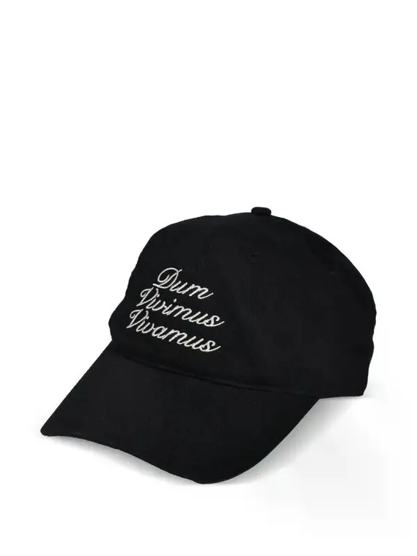 VIVAMUS Logo-embroidered Cotton Baseball Cap