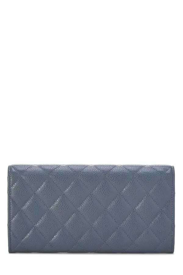 Chanel Caviar Classic Long Flap Wallet