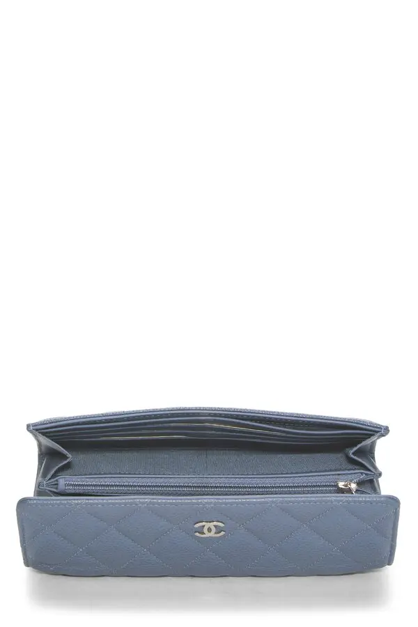 Chanel Caviar Classic Long Flap Wallet