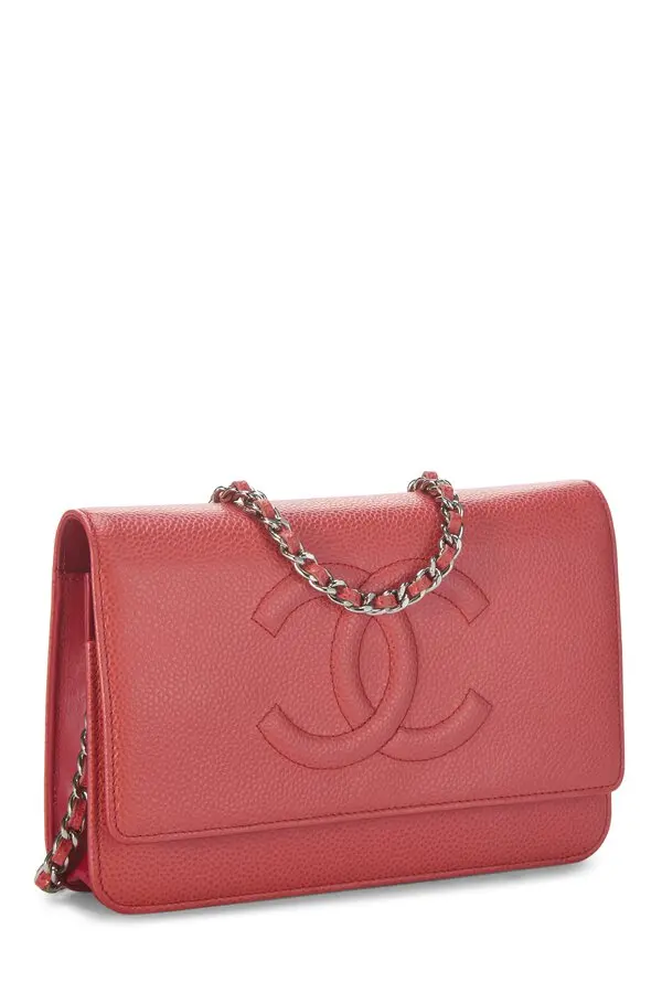 Chanel Caviar Wallet On Chain