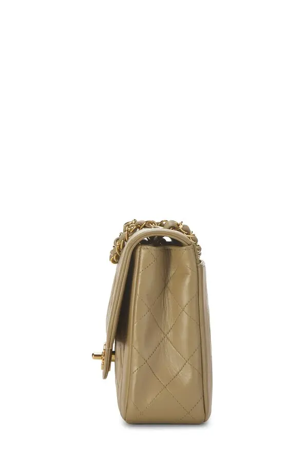 Chanel Quilted Lambskin Border Flap Small