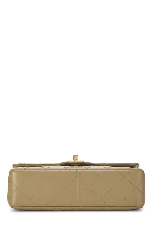Chanel Quilted Lambskin Border Flap Small
