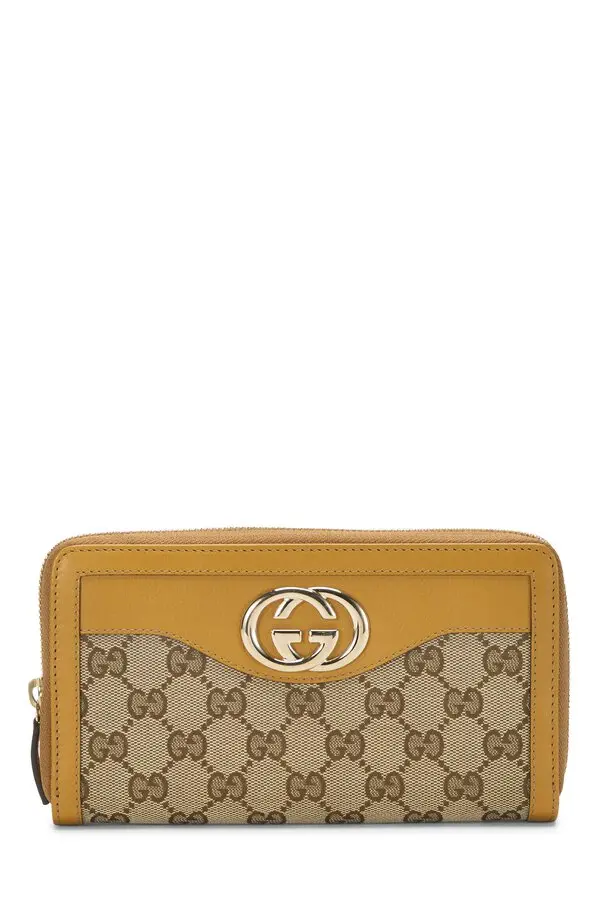 Gucci Original Gg Canvas Britt Continental Wallet