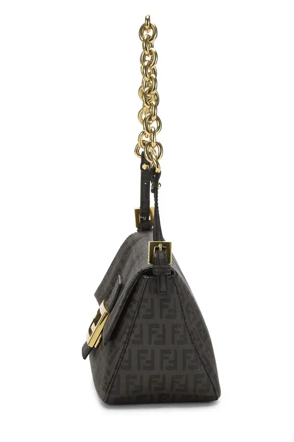 Fendi Zucchino Coated Mama Shoulder Bag