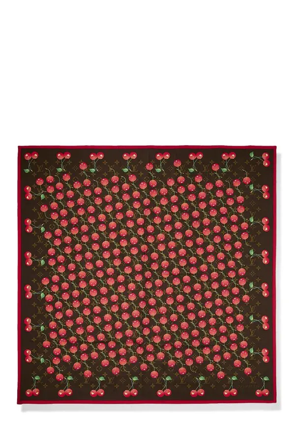 LOUIS VUITTON Takashi Murakami X Cherry Scarf