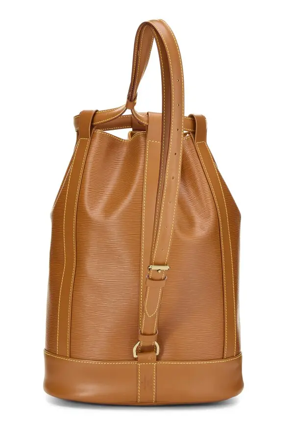 LOUIS VUITTON Cipango Gold Epi Randonnee
