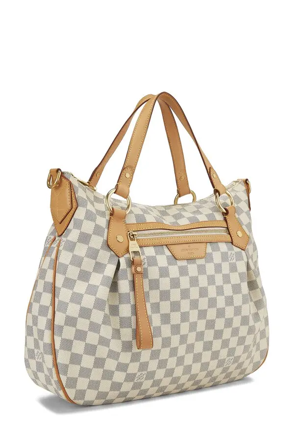 LOUIS VUITTON Damier Azur Evora