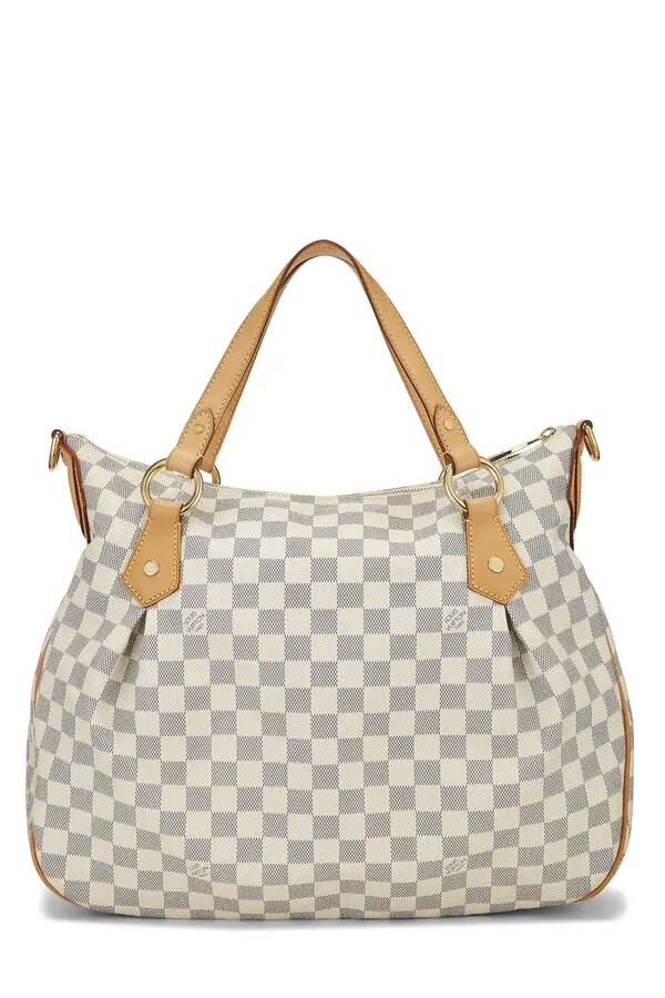 LOUIS VUITTON Damier Azur Evora