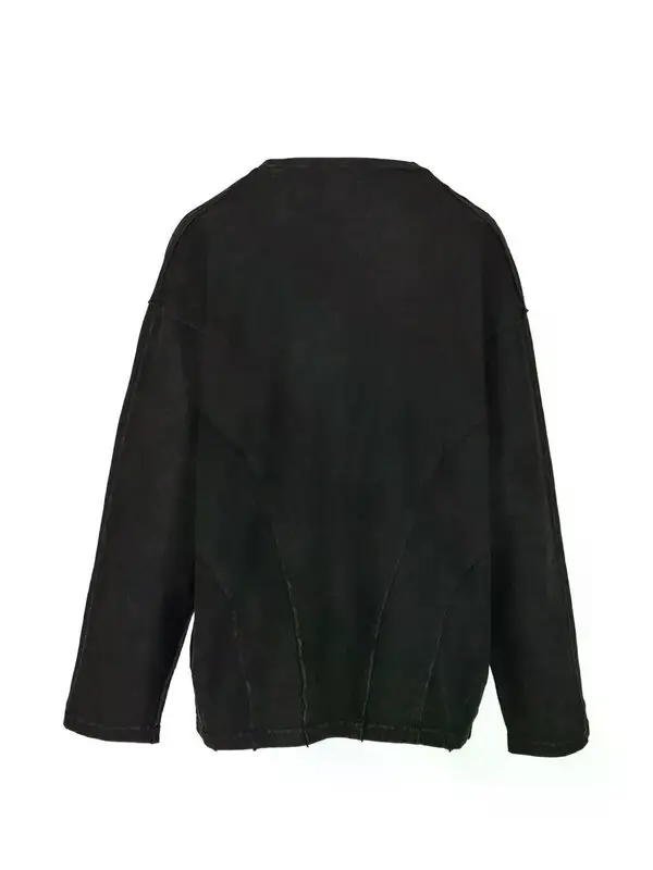 VIVAMUS Logo-patch Long-sleeve T-shirt