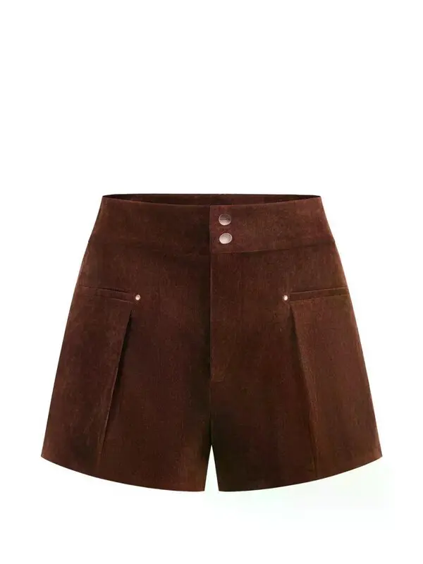 OUDE WAAG Corduroy Structured Shorts