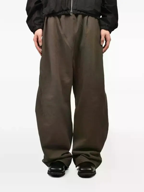 BIBLIOTHERK Draped Elasticated Track Pants