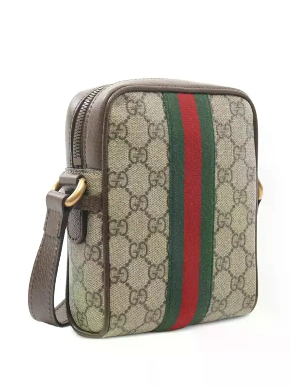 Gucci Ophidia Gg Supreme Shoulder Bag - Neutrals