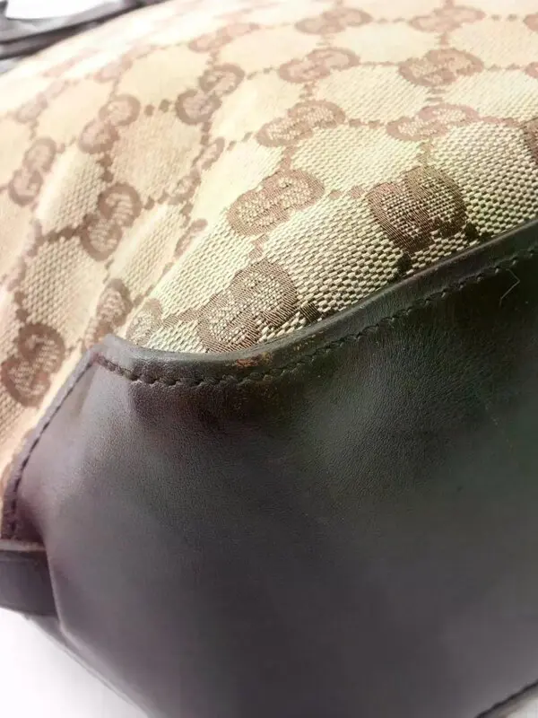 Gucci 2000s Gg Canvas Tote Bag