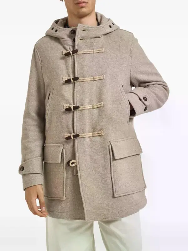 CAMPLIN Atlantic Hooded Toggle-fastening Coat