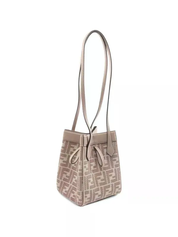 Fendi Mini Origami Shoulder Bag - Neutrals