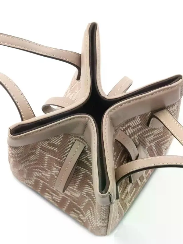 Fendi Mini Origami Shoulder Bag - Neutrals
