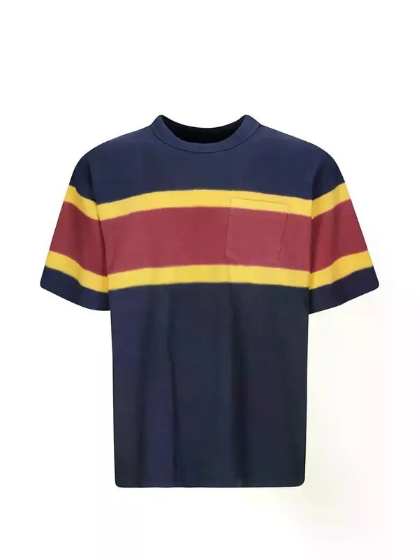 Sacai Chusen-dyed Cotton T-shirt