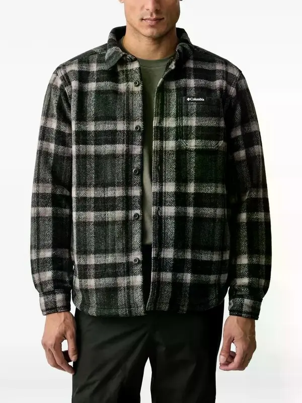 Columbia Check-pattern Patch-pocket Jacket