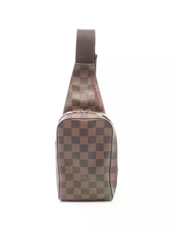 LOUIS VUITTON 2005 Damier Ebene Geronimos Belt Bag