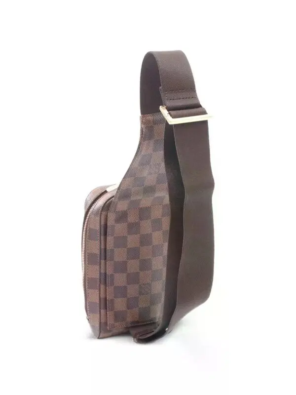 LOUIS VUITTON 2005 Damier Ebene Geronimos Belt Bag