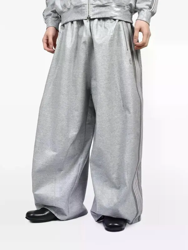 Needles H.d. Butterfly-embroidered Track Pants