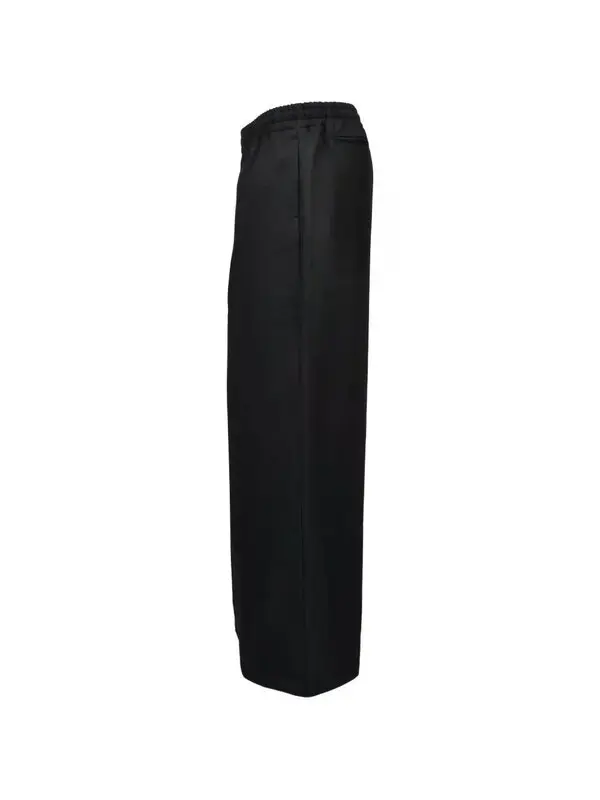 INTODUSK Logo-embroidered Wide-leg Trousers