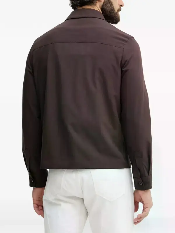Sisley Button-up Collared Jacket