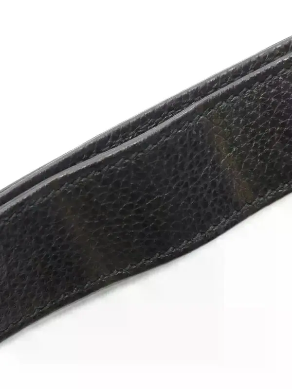 Gucci 2010s Webbing Leather Shoulder Bag