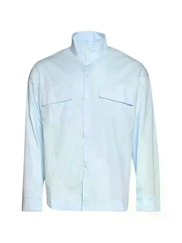 Rhude High-neck Flap-pocket Shirt