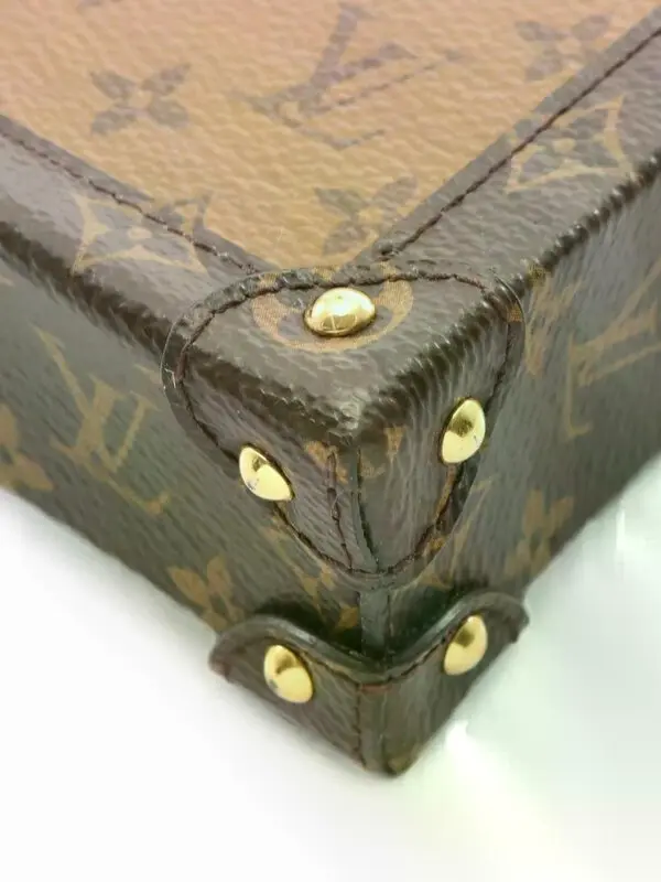 LOUIS VUITTON Monogram Trunk Vertical Shoulder Bag
