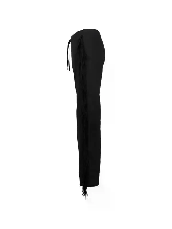 AUSTIN POST Fringed Track Pants