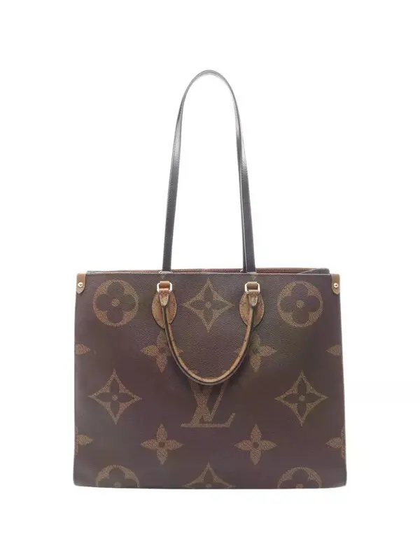 LOUIS VUITTON Gm Onthego Monogram Giant Tote Bag - Brown