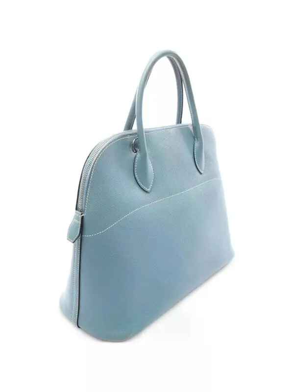 Hermès Epsom 35 Bolide Tote Bag - Blue