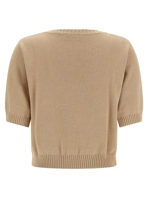 Max Mara Wkdfiacre' Intarsia Sweater