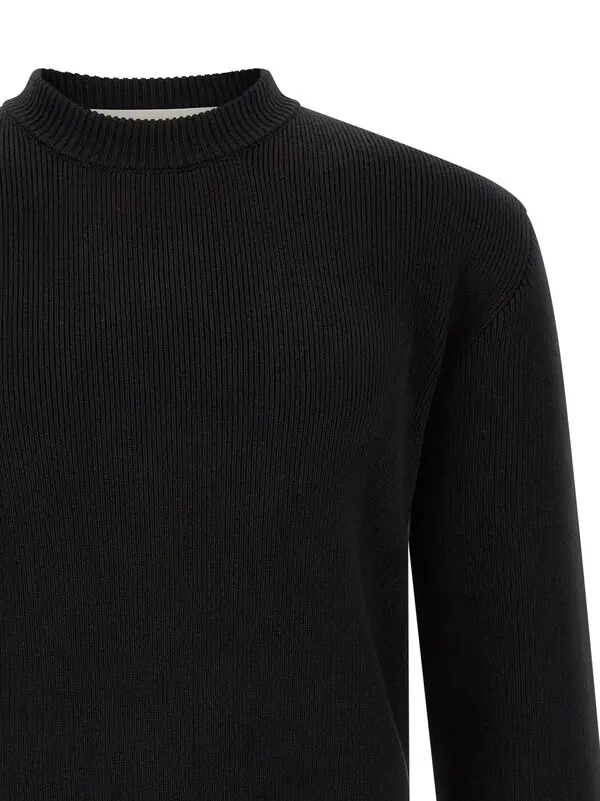 GOLDEN GOOSE Ribbed Sweater With Logo