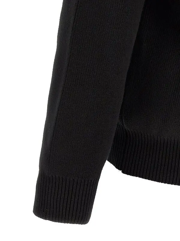 GOLDEN GOOSE Ribbed Sweater With Logo