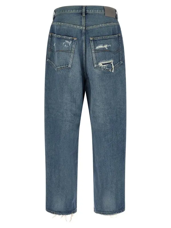 Balenciaga Distressed Baggy Jeans