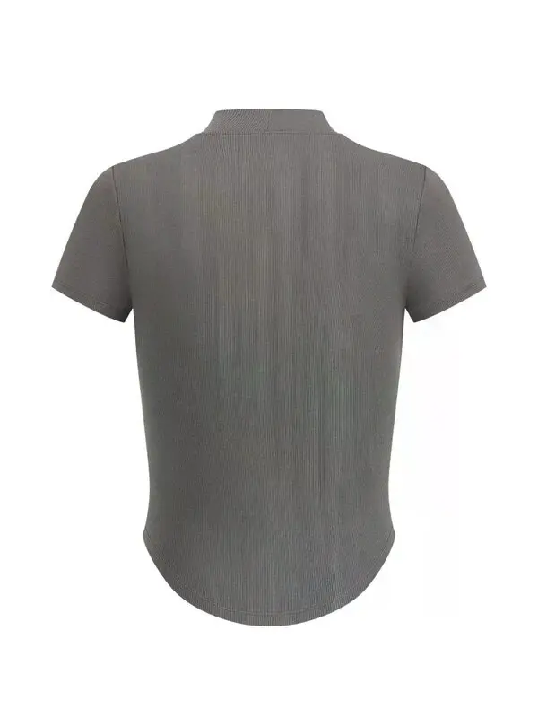 OUDE WAAG Knotted Ribbed Top