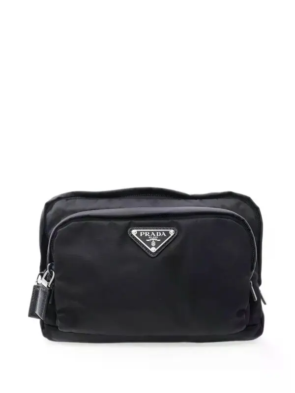 Prada 2020s Tessuto Wash Bag
