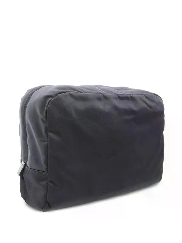 Prada Tessuto Wash Bag - Black