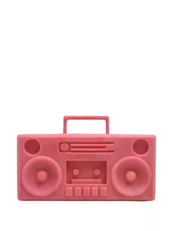 DAVIE OCHO Boombox Sculpted Candle - Pink