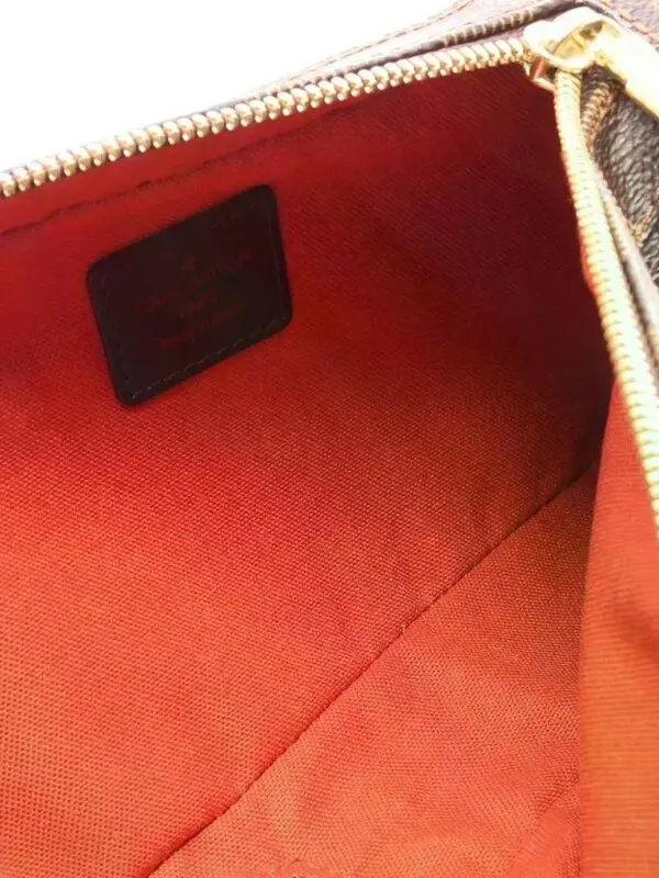 LOUIS VUITTON 2003 Geronimos Damier Ebene Belt Bag